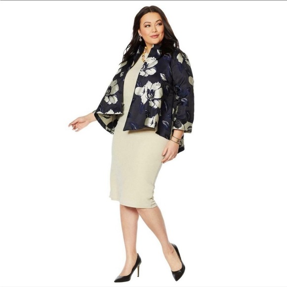 Heidi Daus | Jackets & Coats | Heidi Daus Nwt Floral Jacquard ...